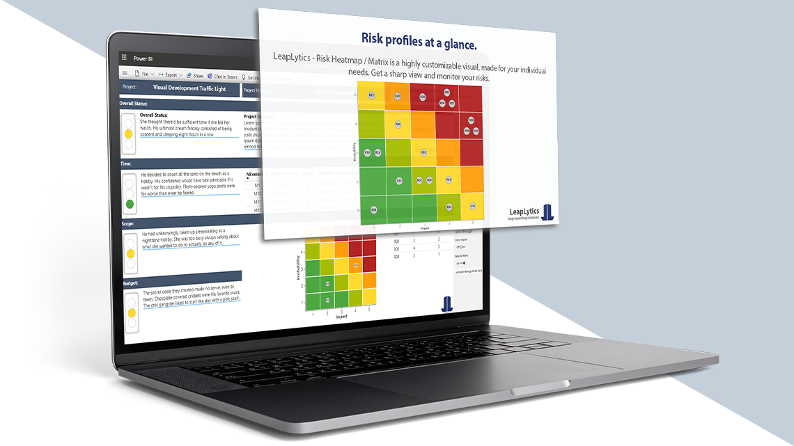 Power BI Risk Matrix / Heatmap - Wypróbuj teraz! - LeapLytics Power BI Risk Matrix / Heatmap - Wypróbuj teraz! - LeapLytics