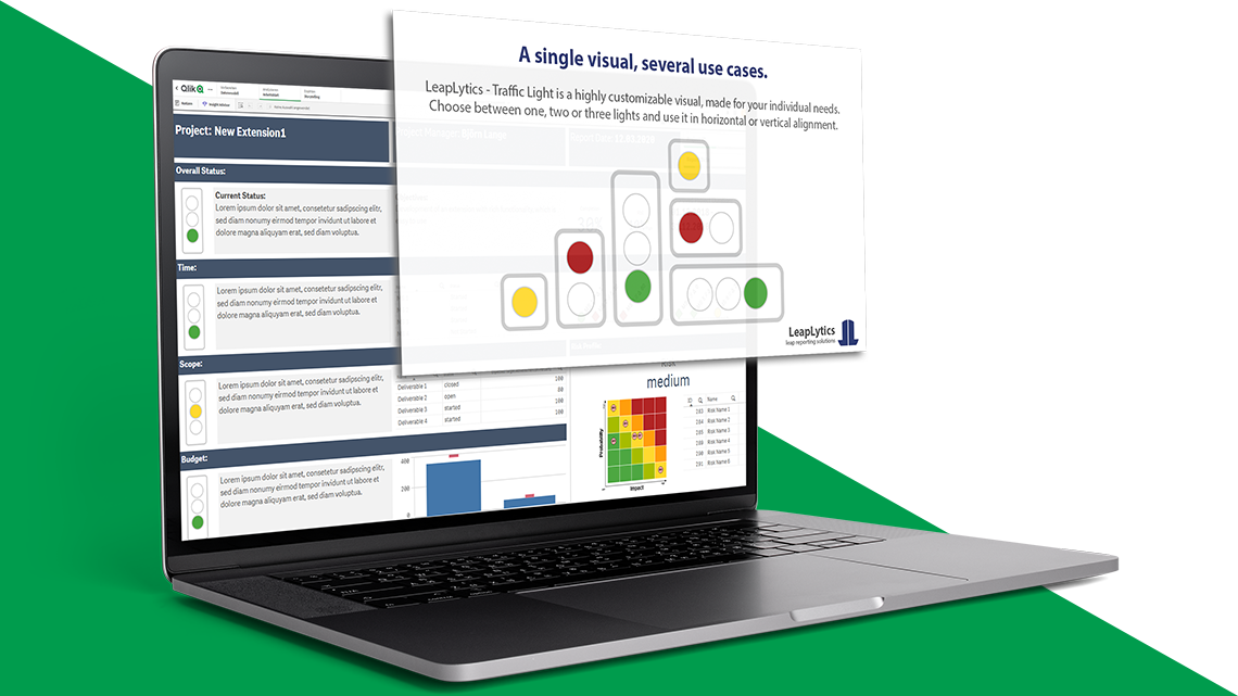 Qlik Sense Dashboard and Extensions - LeapLytics